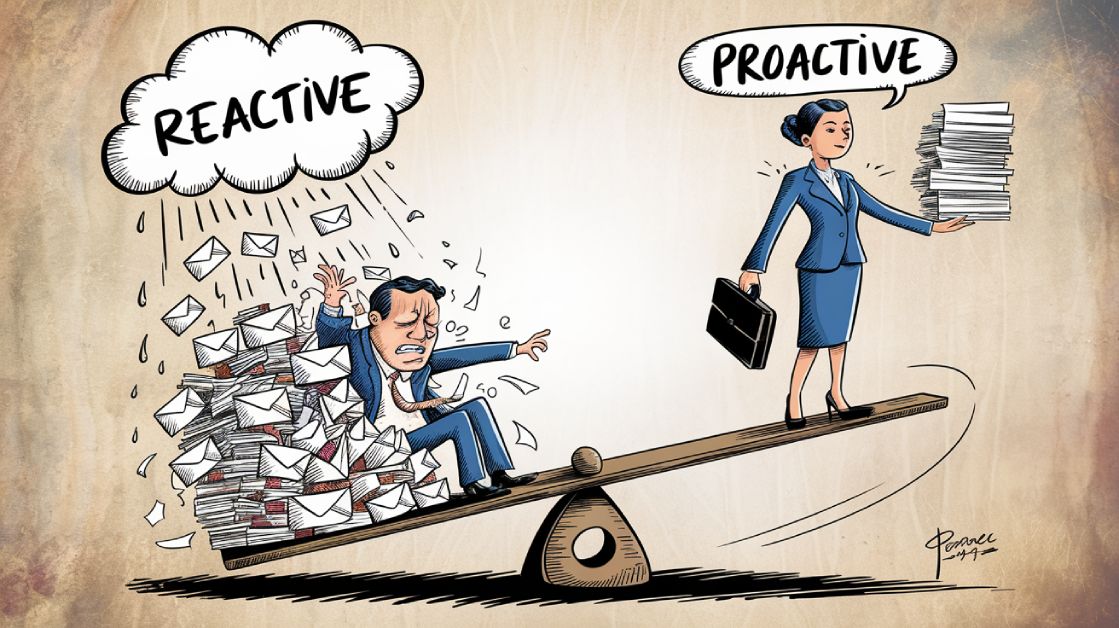Proactive vs. Reactive Email Management - InboxDone.com