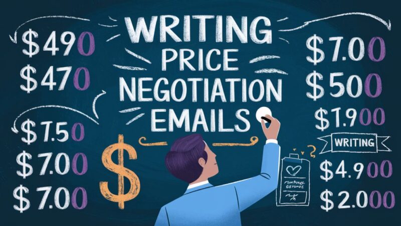 How to Write a Price Negotiation Email - InboxDone.com