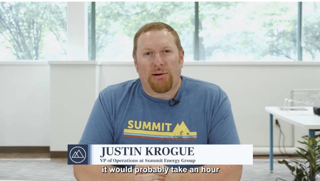 Justin Krogue From Summit Energy Client Case Study - InboxDone.com